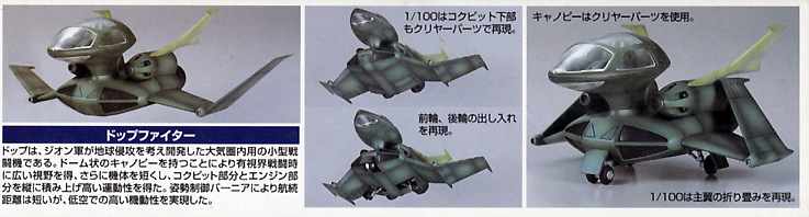 Mô Hình Gundam HG Dopp Fighter EX Model Bandai 1/144 HGUC Đồ Chơi Lắp ...