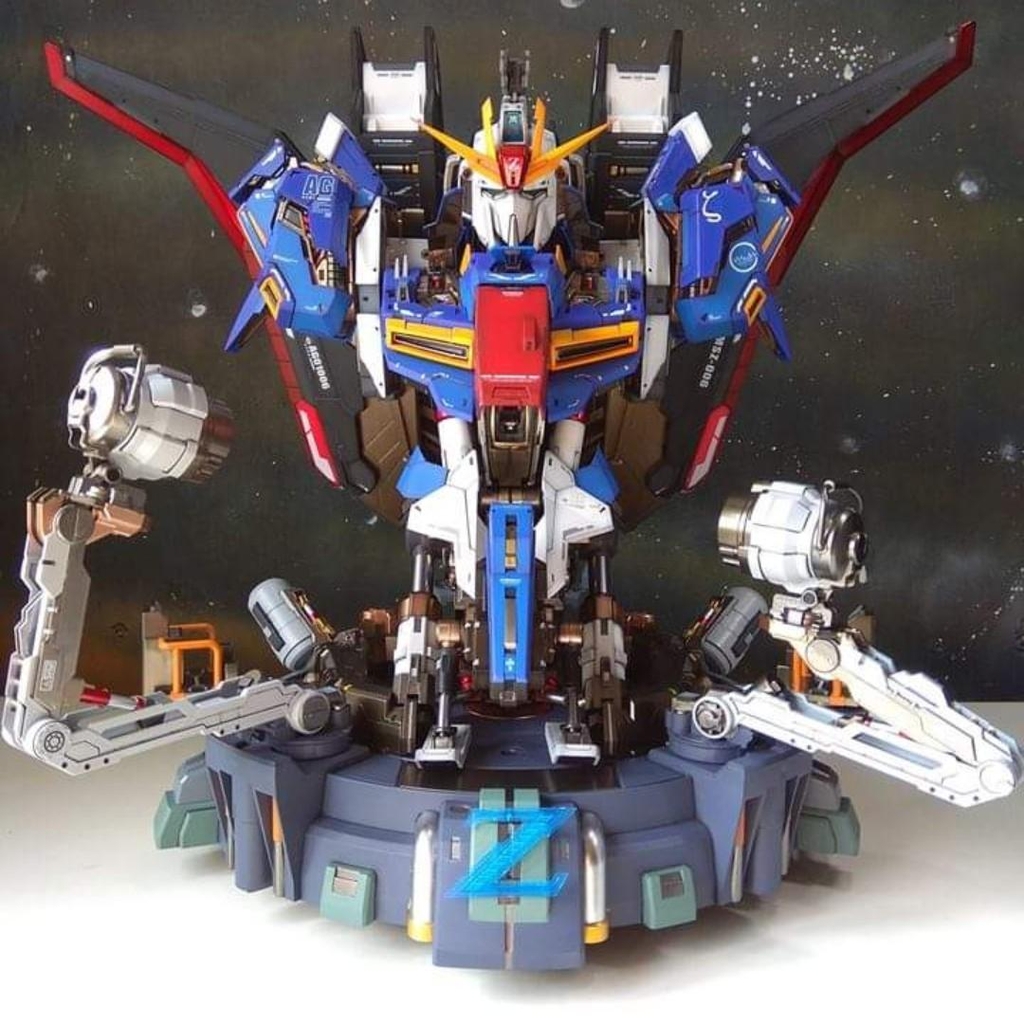 Mô Hình Gundam ZETA Head Bust 1/35 Yihui Model Đồ Chơi Lắp Ráp Anime ...