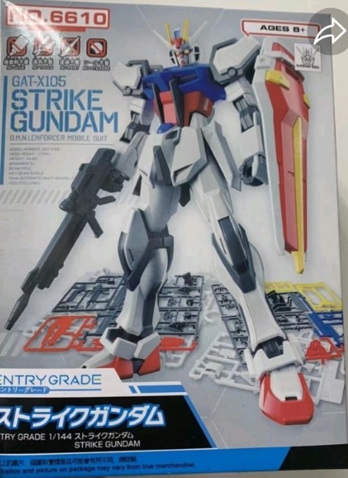 Mô Hình Gundam Entry Grade STRIKE 6610 / AILE STRIKE / HG PERFECT ...