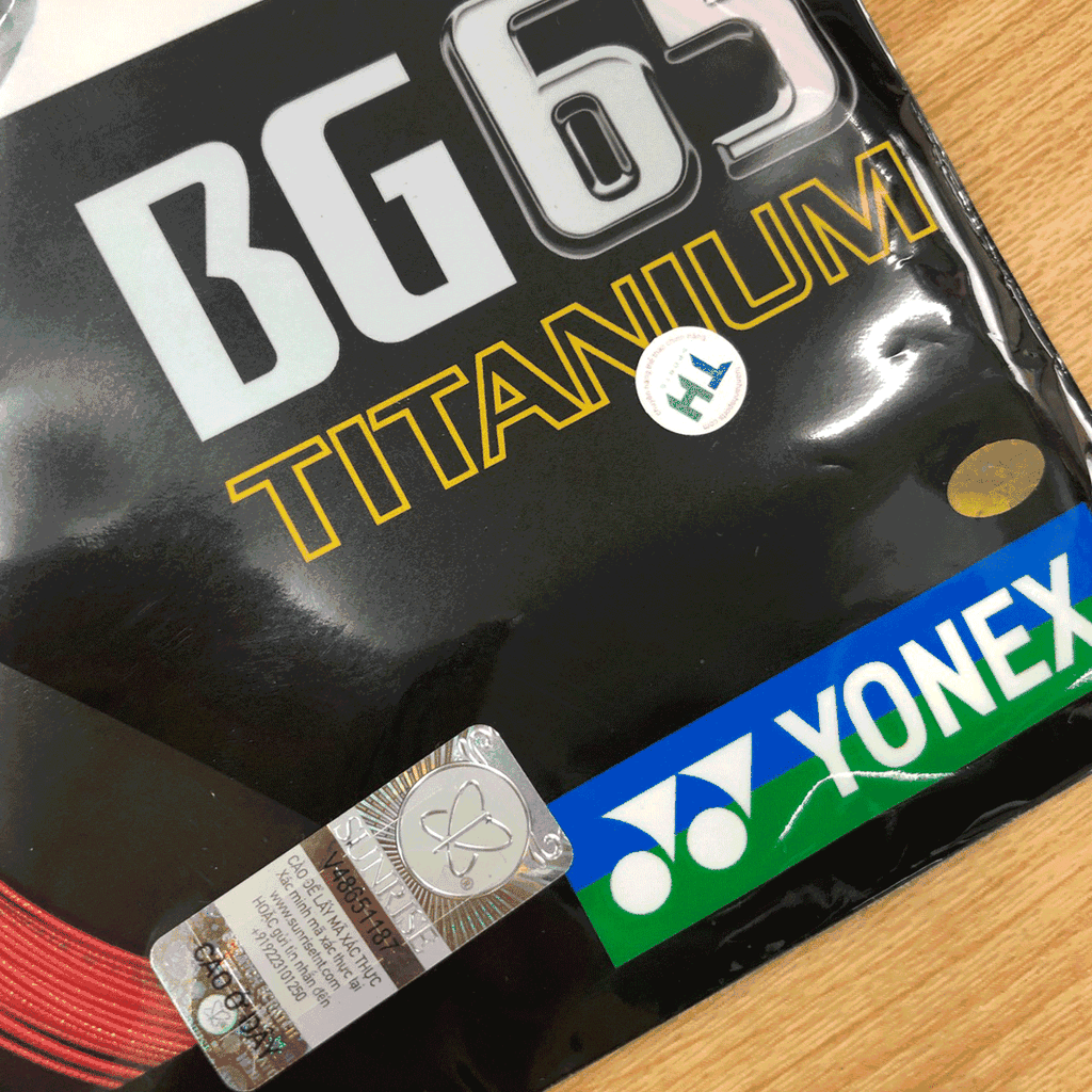 Cước Cầu Lông yonex BG65Ti Thế Mừng Sport