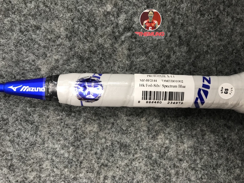 Vợt cầu lông Mizuno Prototype X-1.1 mã MZ-BF2144 đen xanh || Công Thủ Toàn Diện - Thân Dẻo Trung ...
