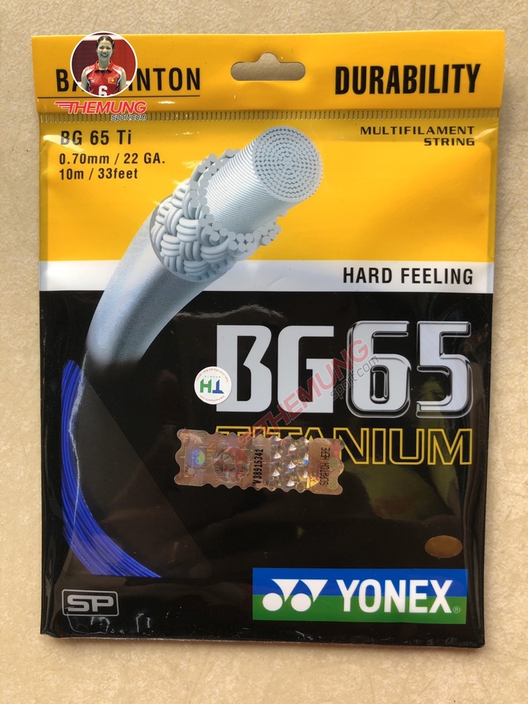 Cước Cầu Lông yonex BG65Ti Thế Mừng Sport