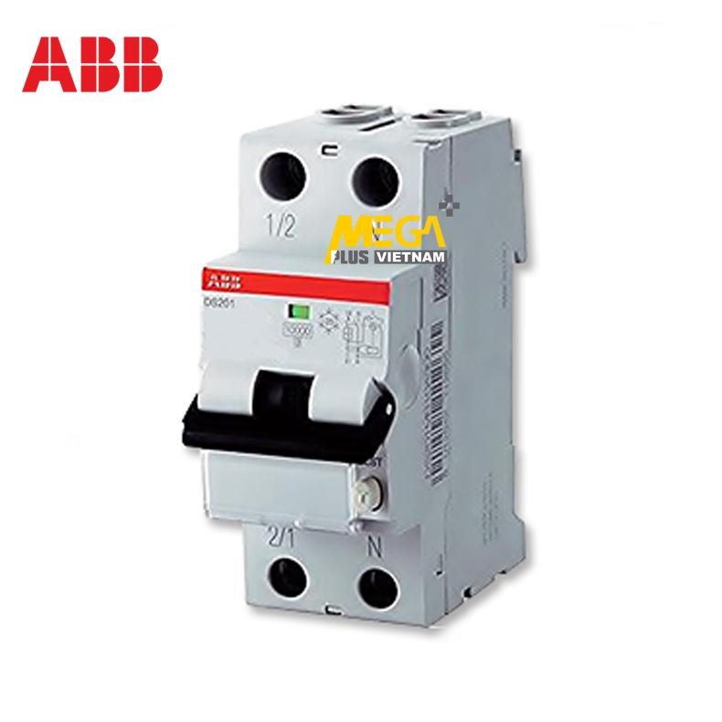 Aptomat ABB RCBO 2P 20A 30mA 6KA MegaPlus Việt Nam