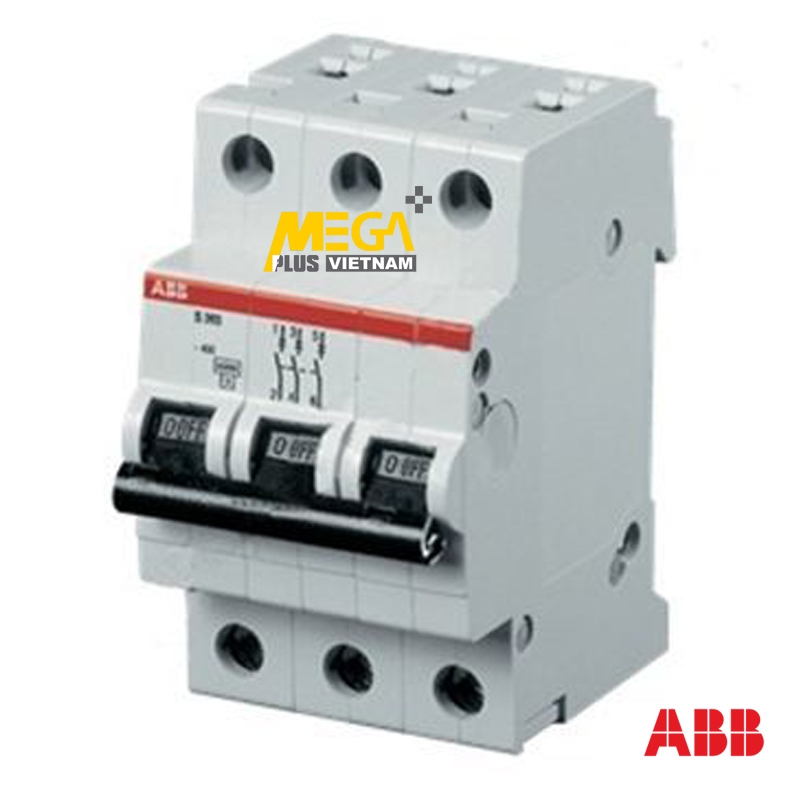 Phân phối Aptomat ABB MCB 3P 4.5kA 40A SH203L-C40 chính hãng giá rẻ MegaPlus Việt Nam