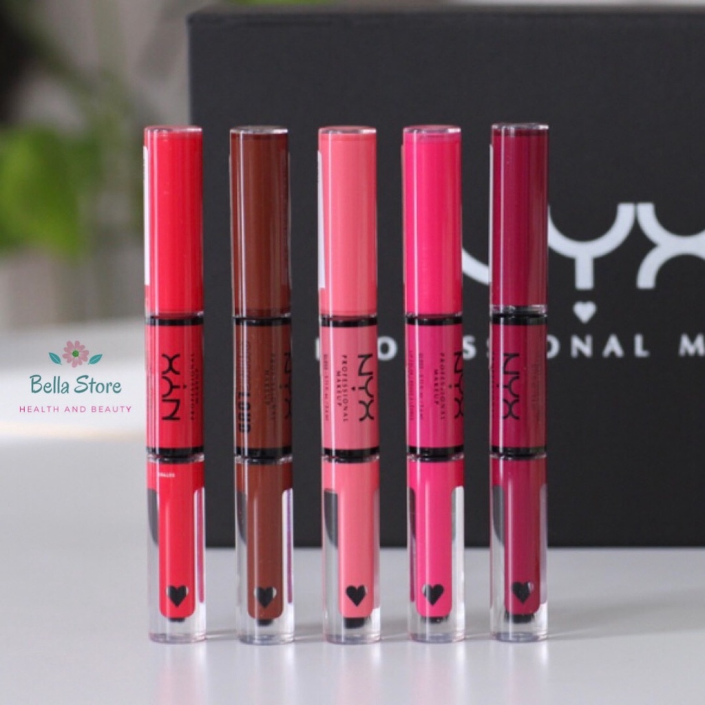 Son kem bóng lâu trôi NYX Shine Loud Lip Color & Gloss | Bella Store