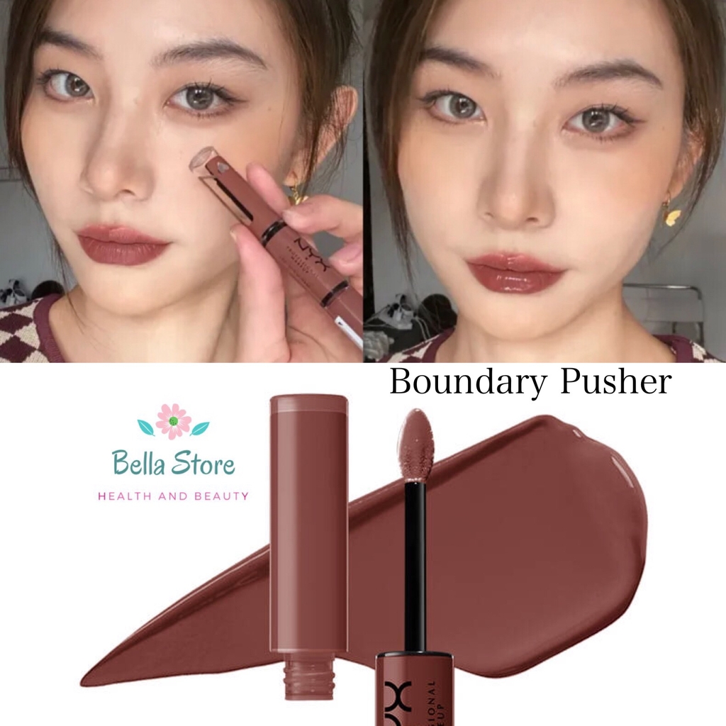 Son kem bóng lâu trôi NYX Shine Loud Lip Color & Gloss | Bella Store