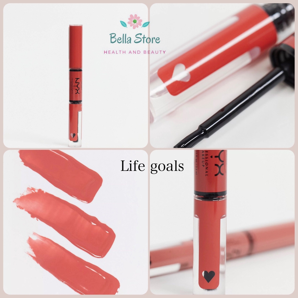 Son kem bóng lâu trôi NYX Shine Loud Lip Color & Gloss | Bella Store