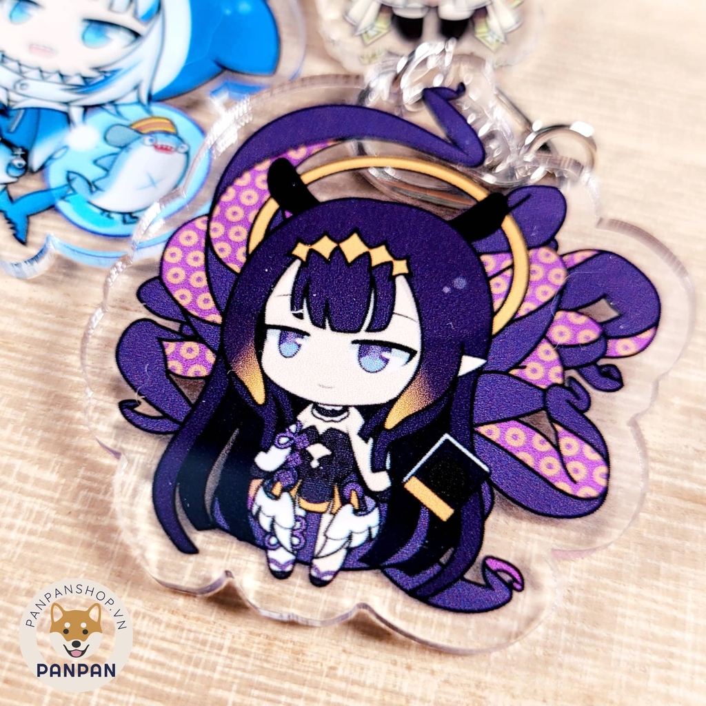 Móc khóa mica Hololive Myth VTuber (6cm) Mori Calliope, Gawr Gura ...