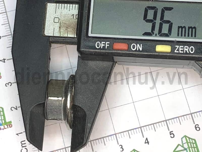 Đai ốc Ecu inox 304 xịn M10 liền long đen | Điện, Nước, Kim Khí, Điện Lạnh