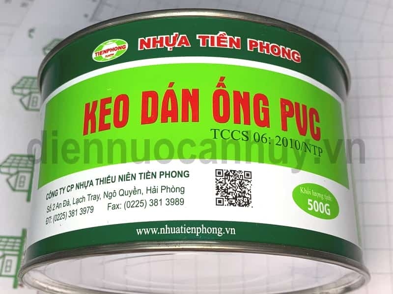Keo dán ống PVC Tiền Phong 0.5kg | Điện, Nước, Kim Khí, Điện Lạnh, phụ ...