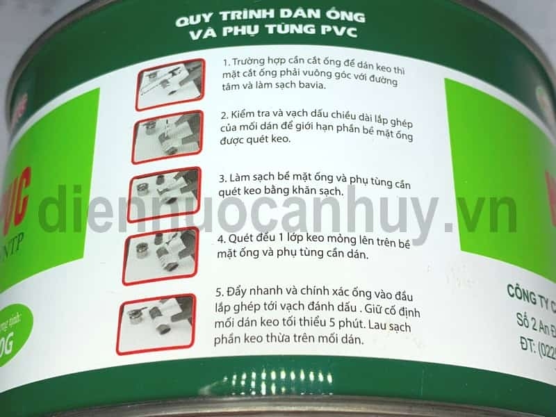 Keo dán ống PVC Tiền Phong 0.5kg | Điện, Nước, Kim Khí, Điện Lạnh, phụ ...