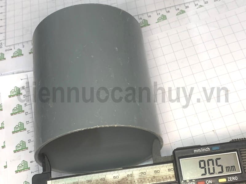 Nối thẳng trơn nhựa PVC Tiền Phong măng sông 90 | Điện, Nước, Kim Khí ...
