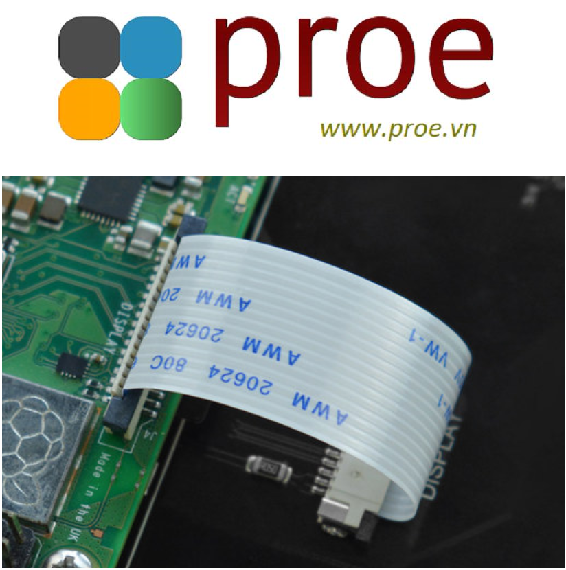 DFR0678 7” 800x480 TFT DSI Capacitive Touchscreen for Raspberry Pi (V1.0) | Điện tử ProE