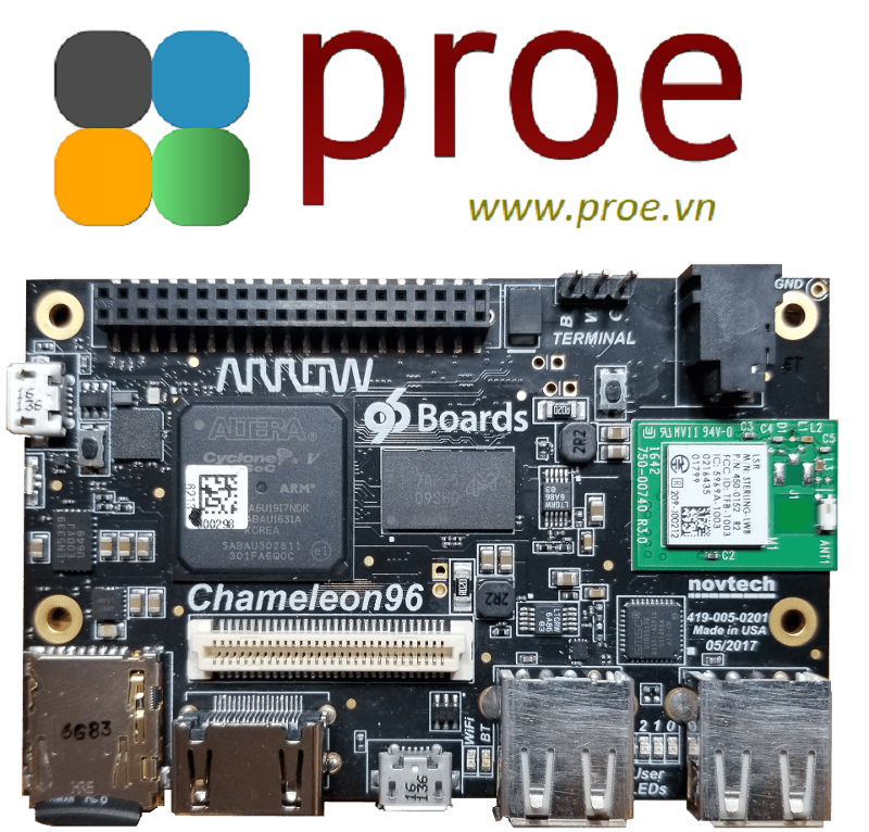 Chameleon96 Features The Intel® Cyclone V Soc Fpga A Dual Core Arm