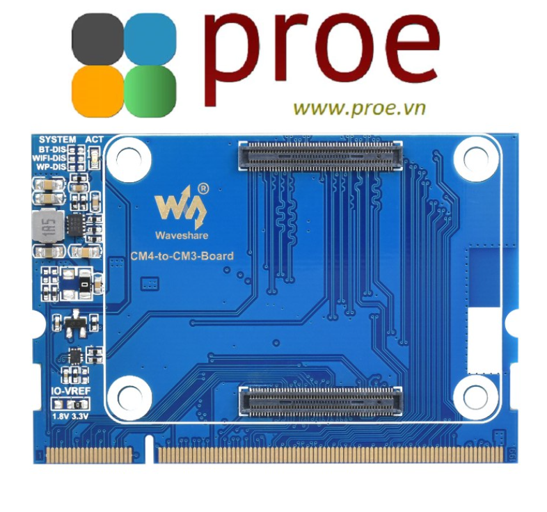 Raspberry Pi CM4 To CM3 Adapter, Alternative Solution for Raspberry Pi CM3 / CM3+ | Điện tử ProE