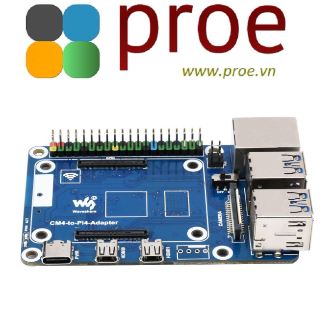 CM4-to-Pi4-Adapter | Điện tử ProE
