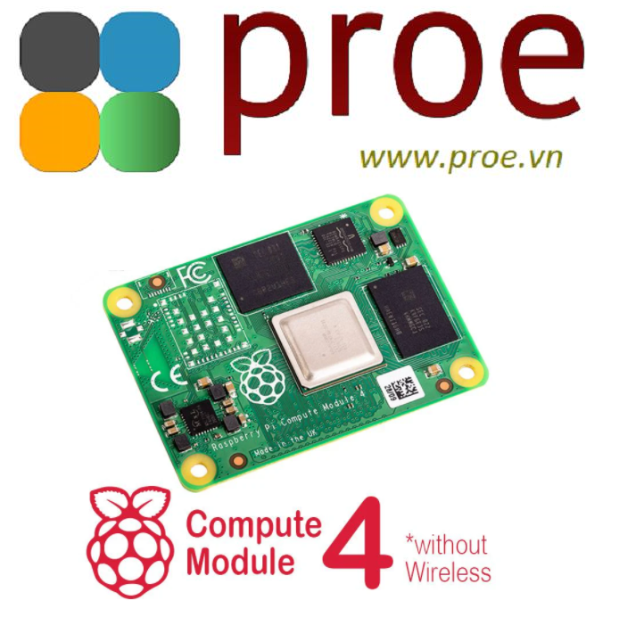 RASPBERRY-PI CM4004000 4GB RAM NO EMMC | Điện tử ProE