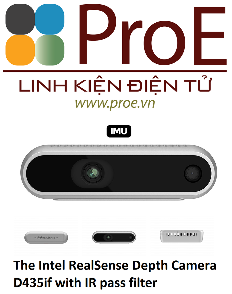 Intel® RealSense™ Depth Camera D435if | Điện tử ProE