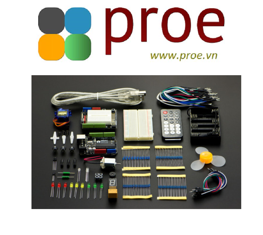 Dfr0100 Dfrobot Beginner Kit For Arduino Điện Tử Proe