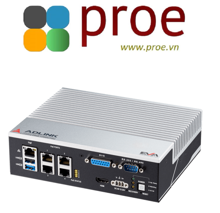4CH PoE Jetson NX vision system EOS-JNX-I | Điện tử ProE