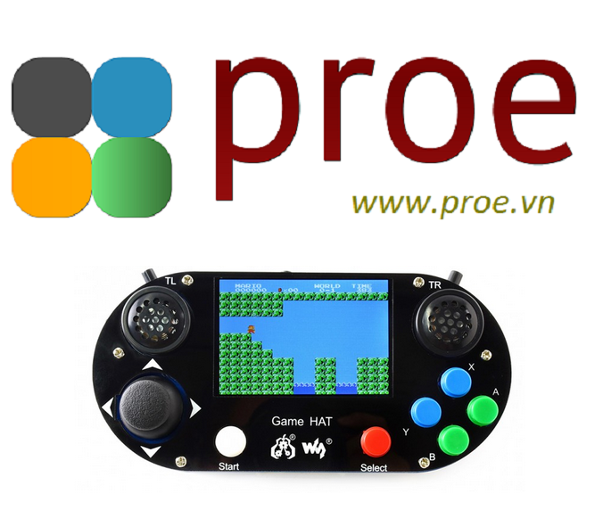 Game HAT for Raspberry Pi | Điện tử ProE