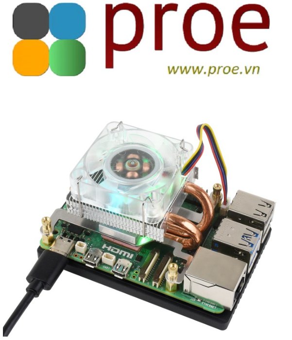 ICE Tower Fan V2 for Pi5 | Điện tử ProE