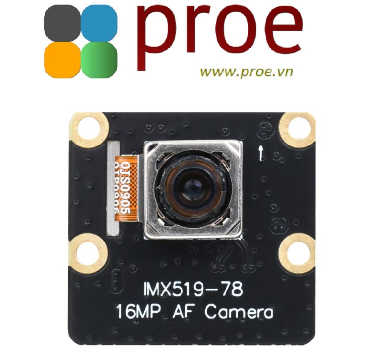 IMX519-78 16MP AF Camera, Auto-Focus, high-resolution camera for ...