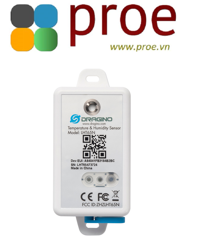 LHT65N LoRaWAN Temperature & Humidity Sensor | Điện tử ProE