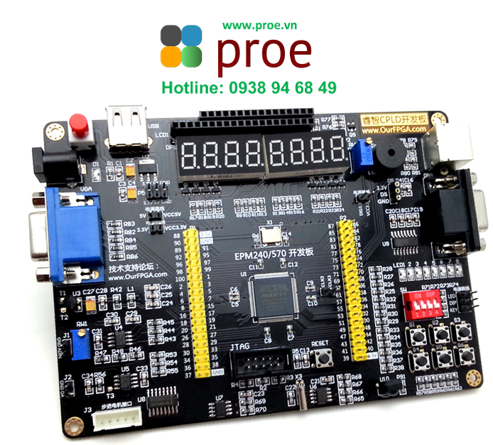 Kit EMP570 CPLD Altera MAX II | Điện tử ProE Kit EMP570 CPLD Altera MAX II | Điện tử ProE