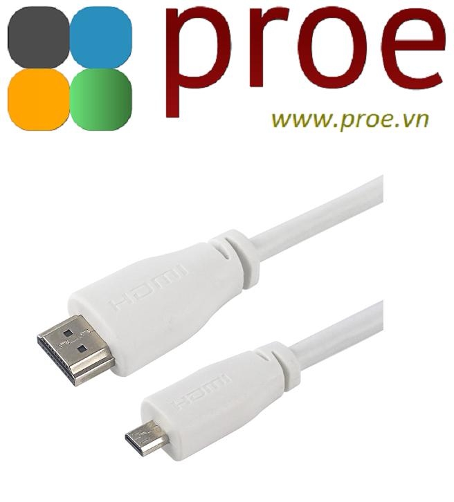Cáp Micro HDMI to HDMI 1m 4k | Điện tử ProE
