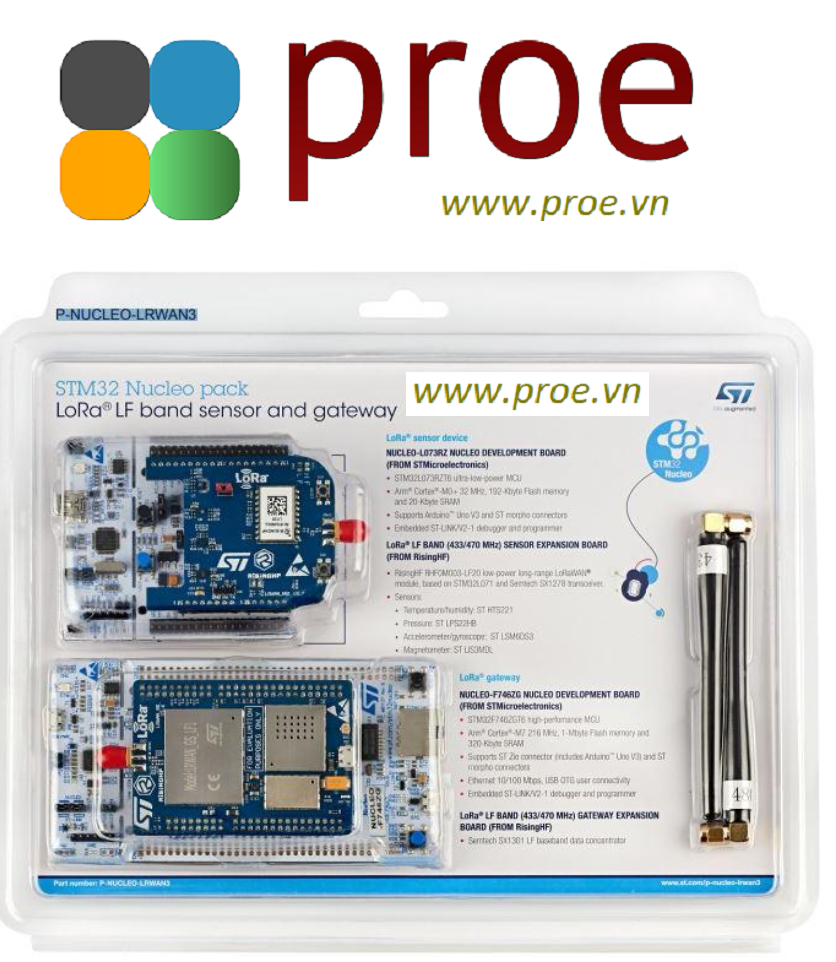 P-NUCLEO-LRWAN3 STM32 Nucleo pack LoRa™ LF band sensor and gateway ... P-NUCLEO-LRWAN3 STM32 Nucleo pack LoRa™ LF band sensor and gateway ...
