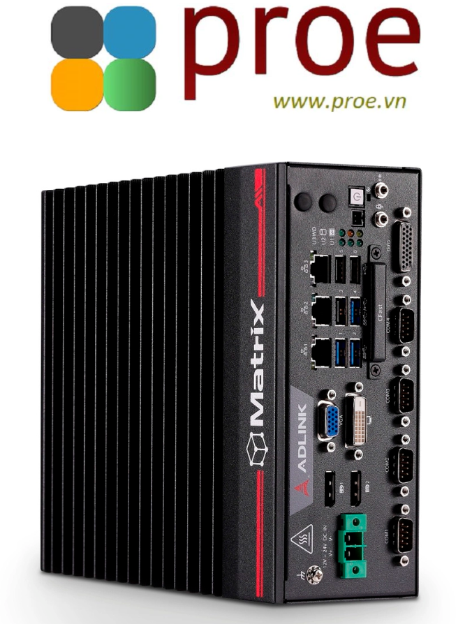 Fanless PC MVP-5100, Core i7-9700E, H310, 8GB, 250GB, Win IoT | Điện tử ProE