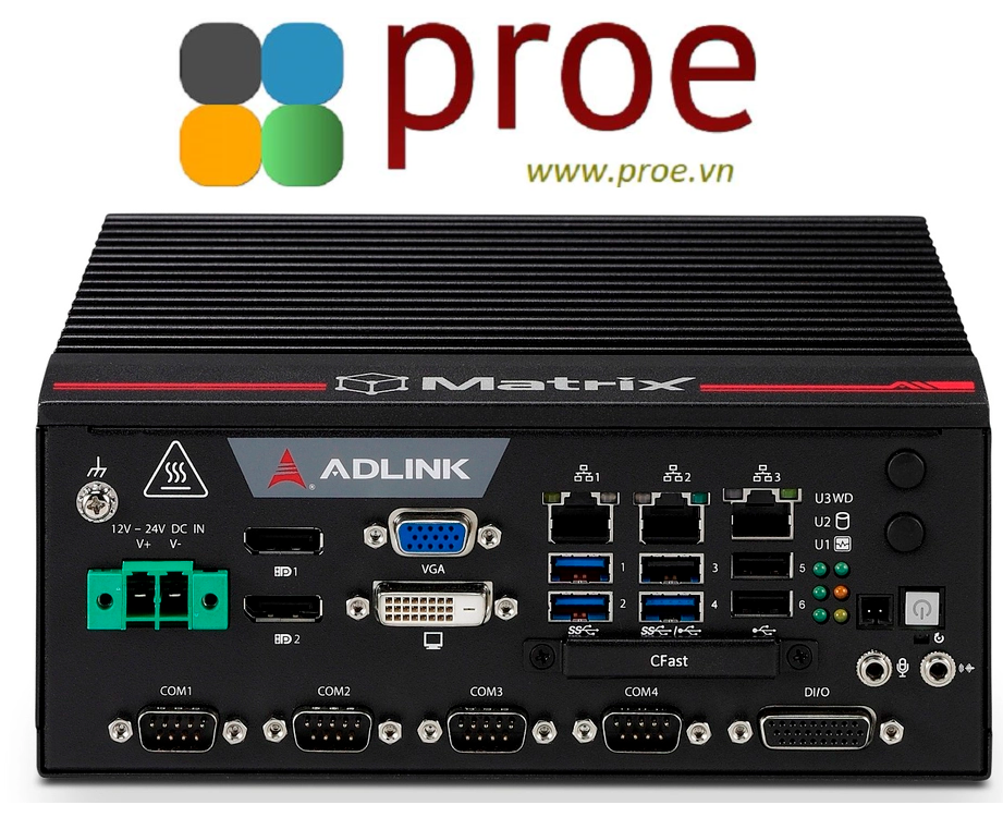 Fanless PC MVP-5100, Core i7-9700E, H310, 8GB, 250GB, Win IoT | Điện tử ProE