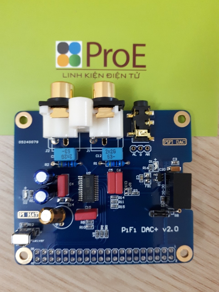 Raspberry Pi Pifi DAC+ – Card Âm Thanh Hi-Fi Cho Raspberry Pi | Điện tử ... Raspberry Pi Pifi DAC+ – Card Âm Thanh Hi-Fi Cho Raspberry Pi | Điện tử ...