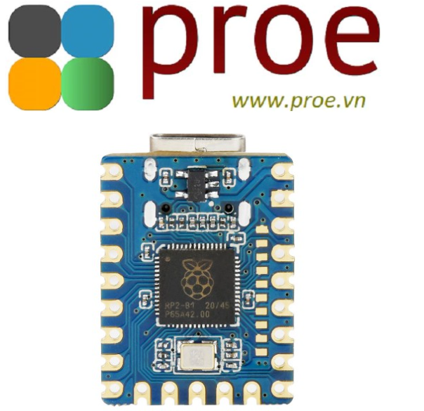 RP2040-Zero, a Pico-like MCU Board Based on Raspberry Pi MCU RP2040, Mini ver | Điện tử ProE