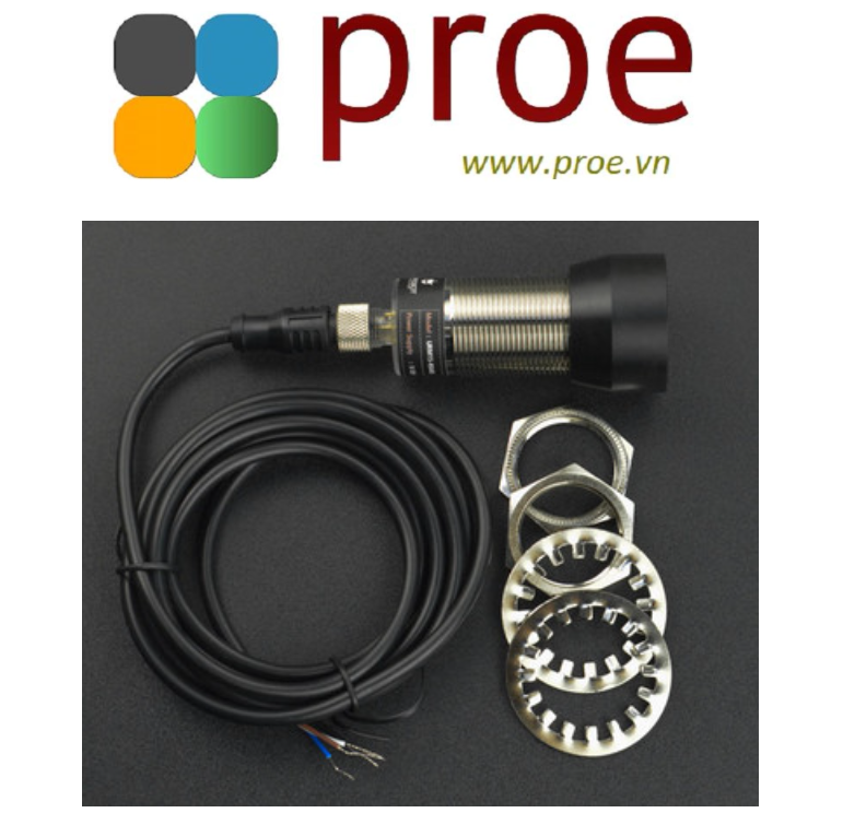 SEN0519 URM15 - 75KHZ Ultrasonic Sensor (30~500cm, RS485) | Điện tử ProE