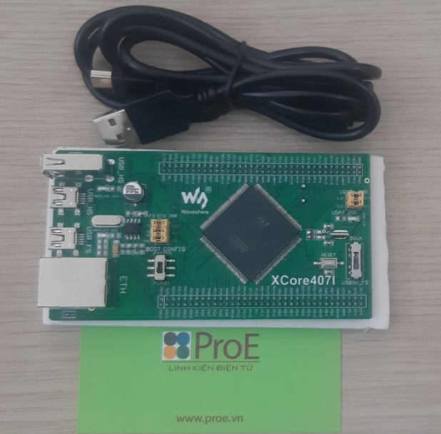 Stm32 Mcu Core Board Stm32f407igt6 Io Expander Usb Hsfs Ethernet Nandflash Điện Tử Proe