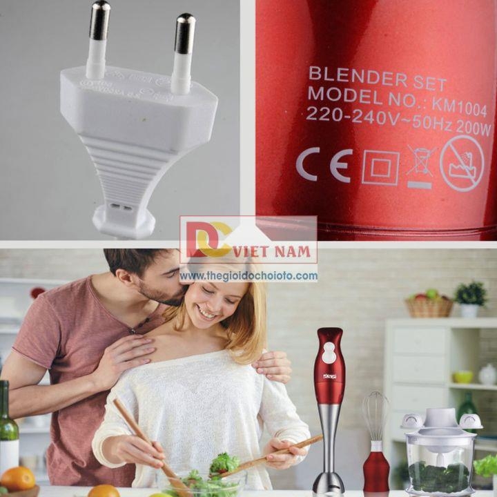 Máy xay sinh tố cầm tay 4 trong 1 DSP KM1004 | DC - Việt Nam.,jsc