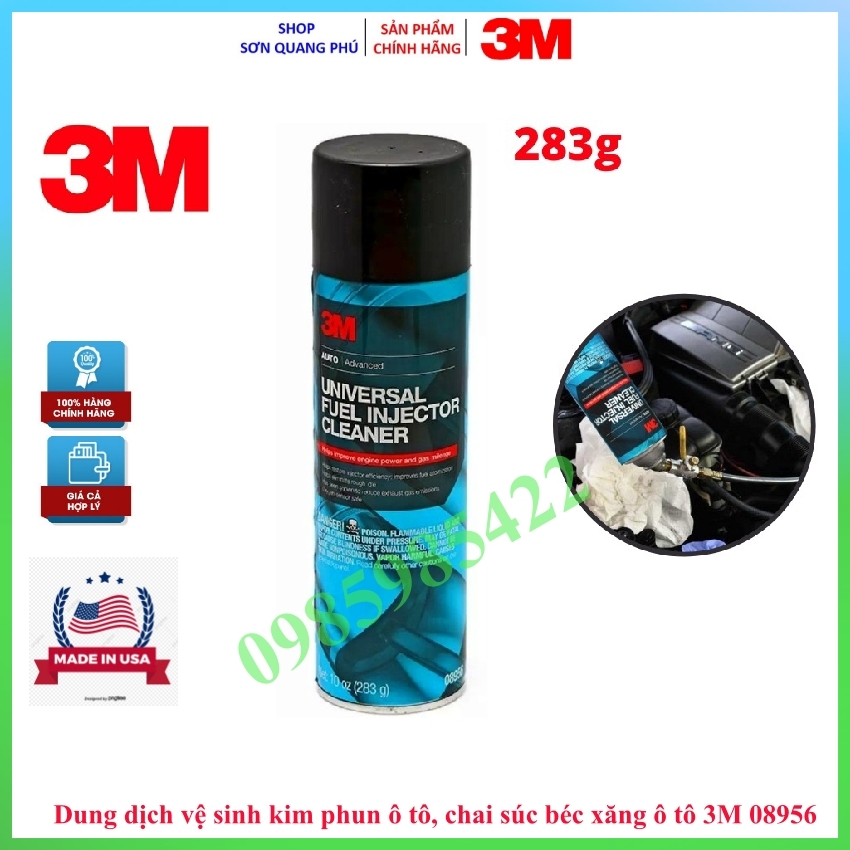 Dung dịch xúc béc 3M 08956, vệ sinh kim phun xăng 3M 08956 Sử dụng với ...