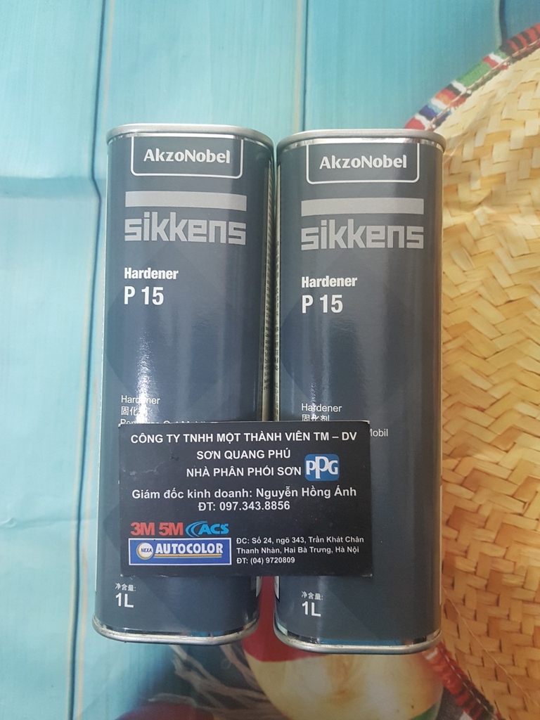 Đóng rắn Sikkens Hardener P15/ P20/ P25 Sikkens CÔNG TY TNHH THƯƠNG MẠI ...