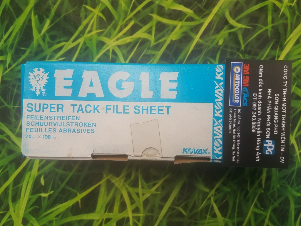 Giấy nhám chà khô chữ nhật KOVAX _PREMIUM Super Tack File Sheet ...