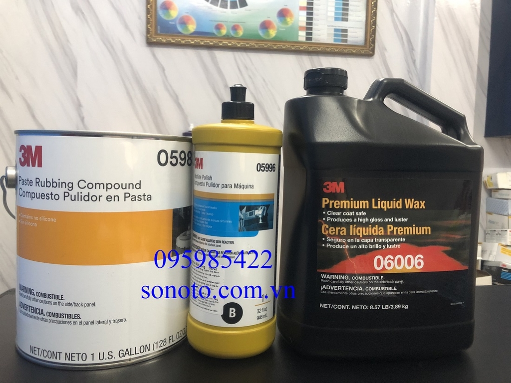 3M Xi đánh bóng bước 1 05983 dạng hồ 3.78L sx tại Mỹ CÔNG TY TNHH ...