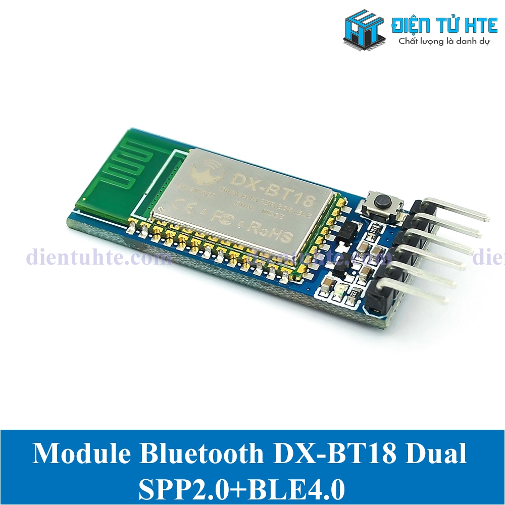 Module Thu Phát Bluetooth Dx Bt18 Dual Mode Spp2 0 Ble4 0 Tương Thích Với Hc 05 Và Hc 06 Điện