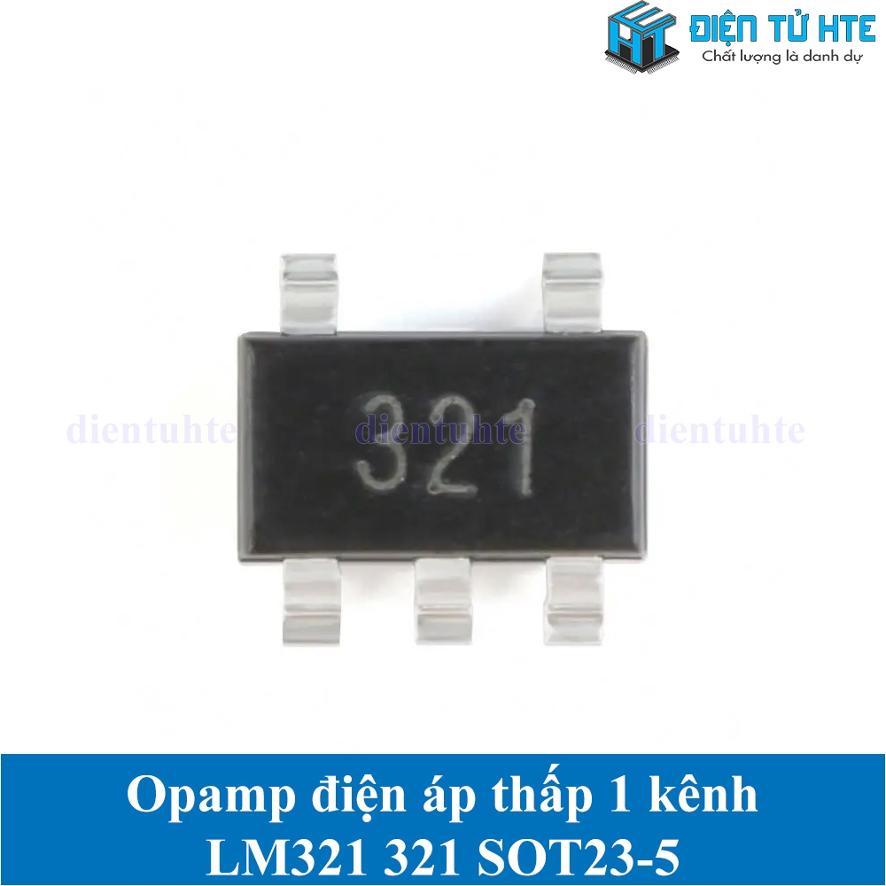 IC opamp điện áp thấp 1 kênh LMV321 321 SOT23-5 | Điện Tử HTE