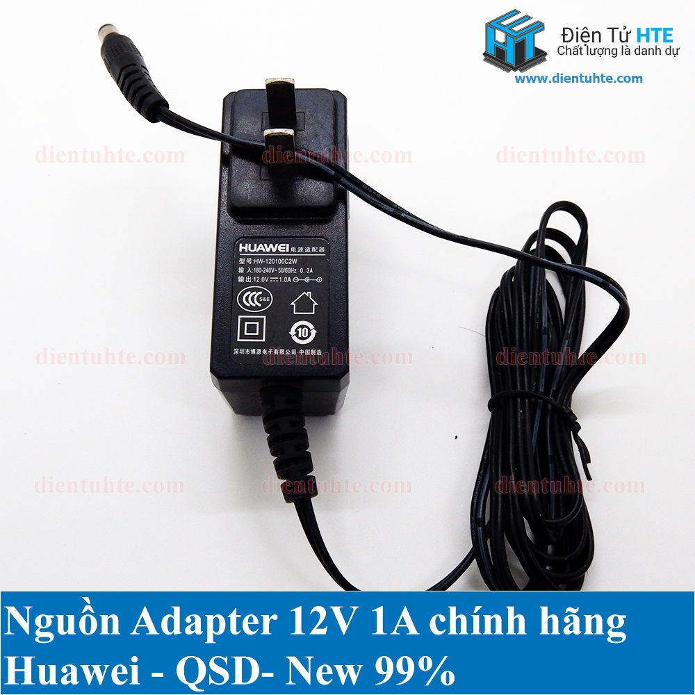 Nguồn 12V 1A Modem chính hãng Huawei 99% | Điện Tử HTE