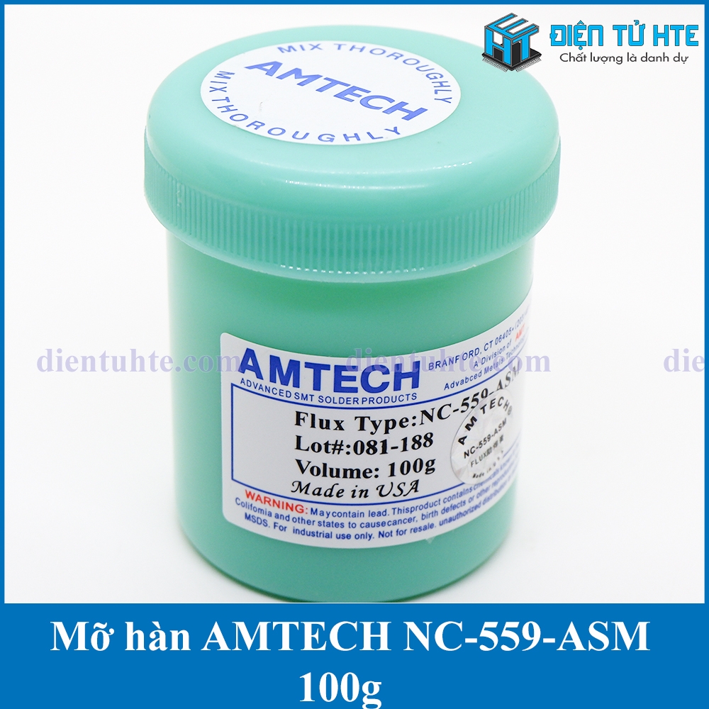 Mỡ hàn AMTECH NC-559-ASM 100g | Điện Tử HTE