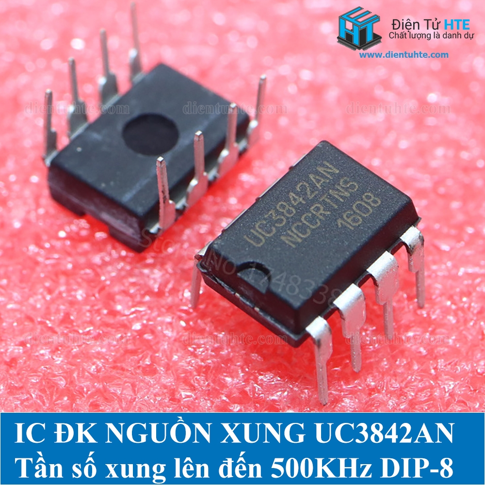 IC dao động nguồn xung UC3842 UC3842AN | Điện Tử HTE