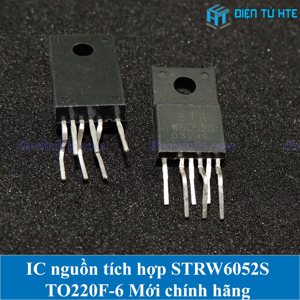 IC nguồn xung tích hợp STR-W6052S STRW6052S W6052S W6052 TO220-6 Mới ...