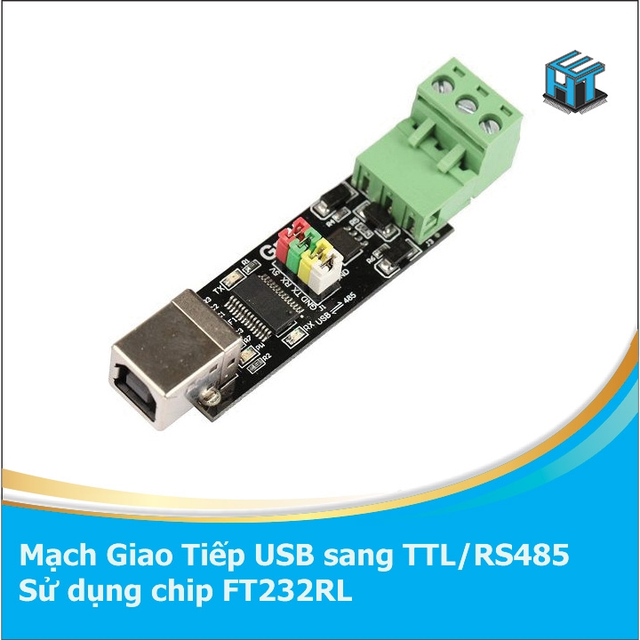 Mạch Giao Tiếp USB sang TTL/RS485 FT232RL | Điện Tử HTE