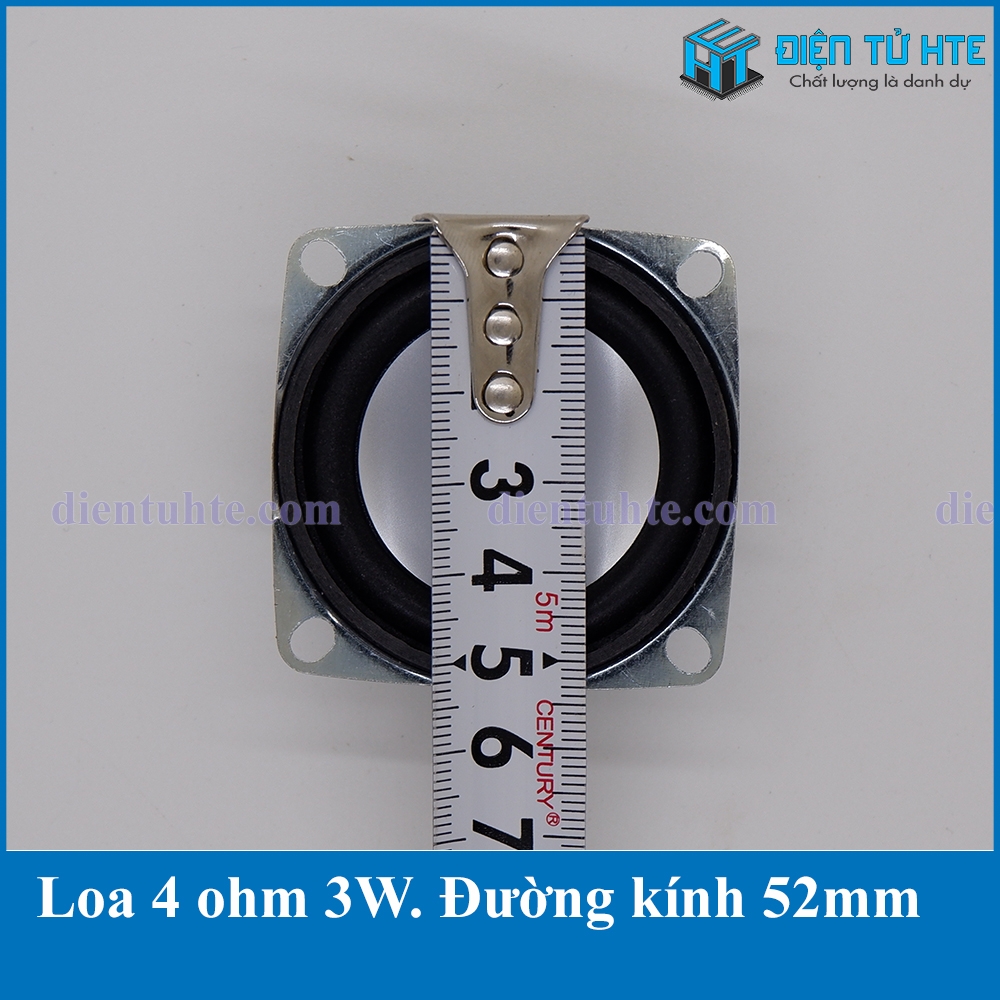Loa 2 inch 4 ohm 3W 52mm | Điện Tử HTE